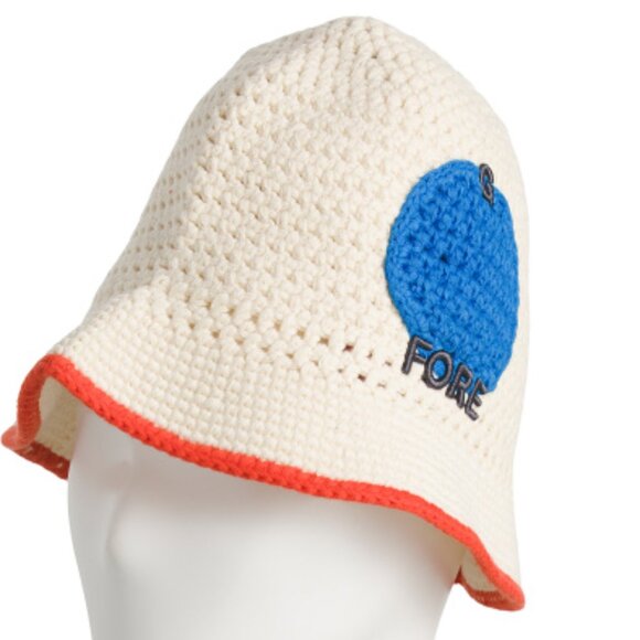 G/FORE | Accessories | New Gfore Crochet Bucket Hat Snow 0 Cotton 462mn ...